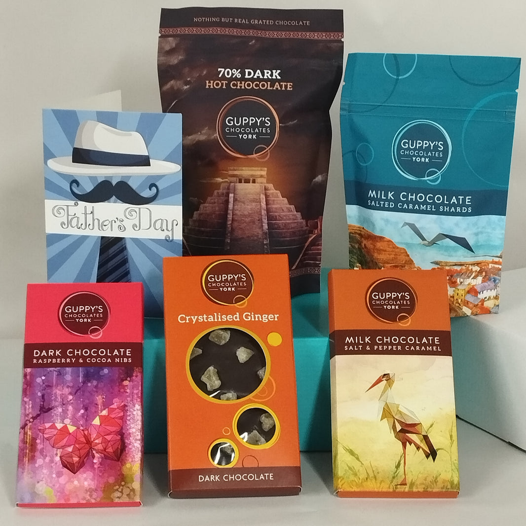 Postal Hampers | Free Delivery | Direct to their door – Guppy's Chocolates